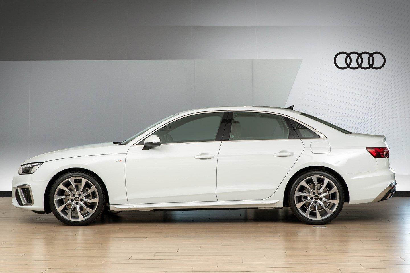 Audi A4 Sedan 2023 | White | Audi Approved :plus | Saudi Arabia