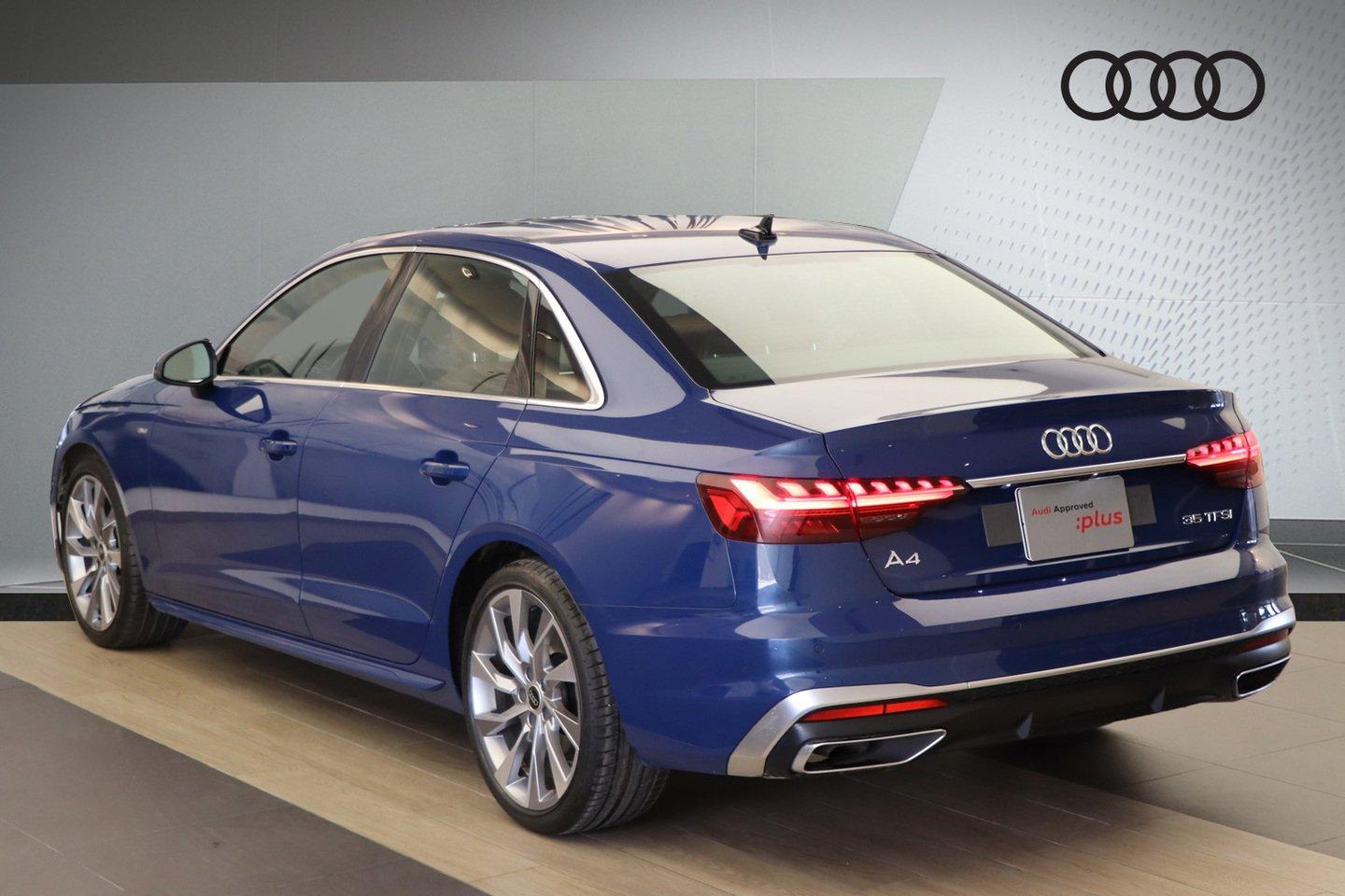 Audi A4 Sedan 2023 | Blue | Audi Approved :plus | Saudi Arabia