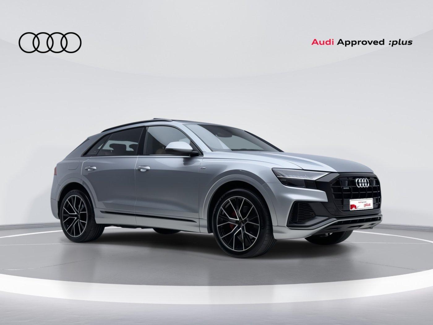 Audi Q8 2023 | Silver | Audi Approved :plus | Dubai