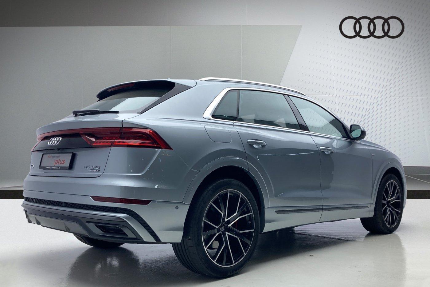 Audi Q8 2023 | Silver | Audi Approved :plus | Dubai