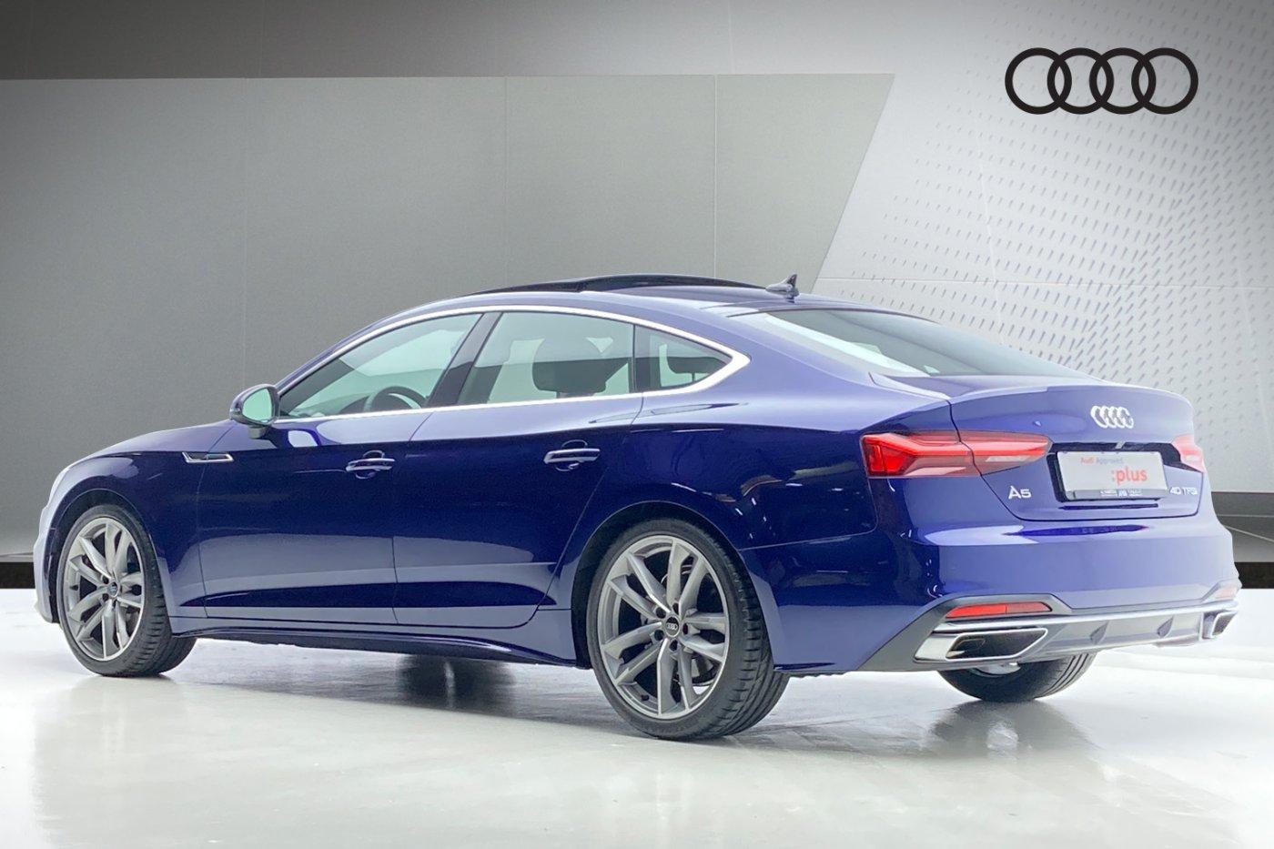 Audi A5 Sportback 2023 | Blue | Audi Approved :plus | Dubai