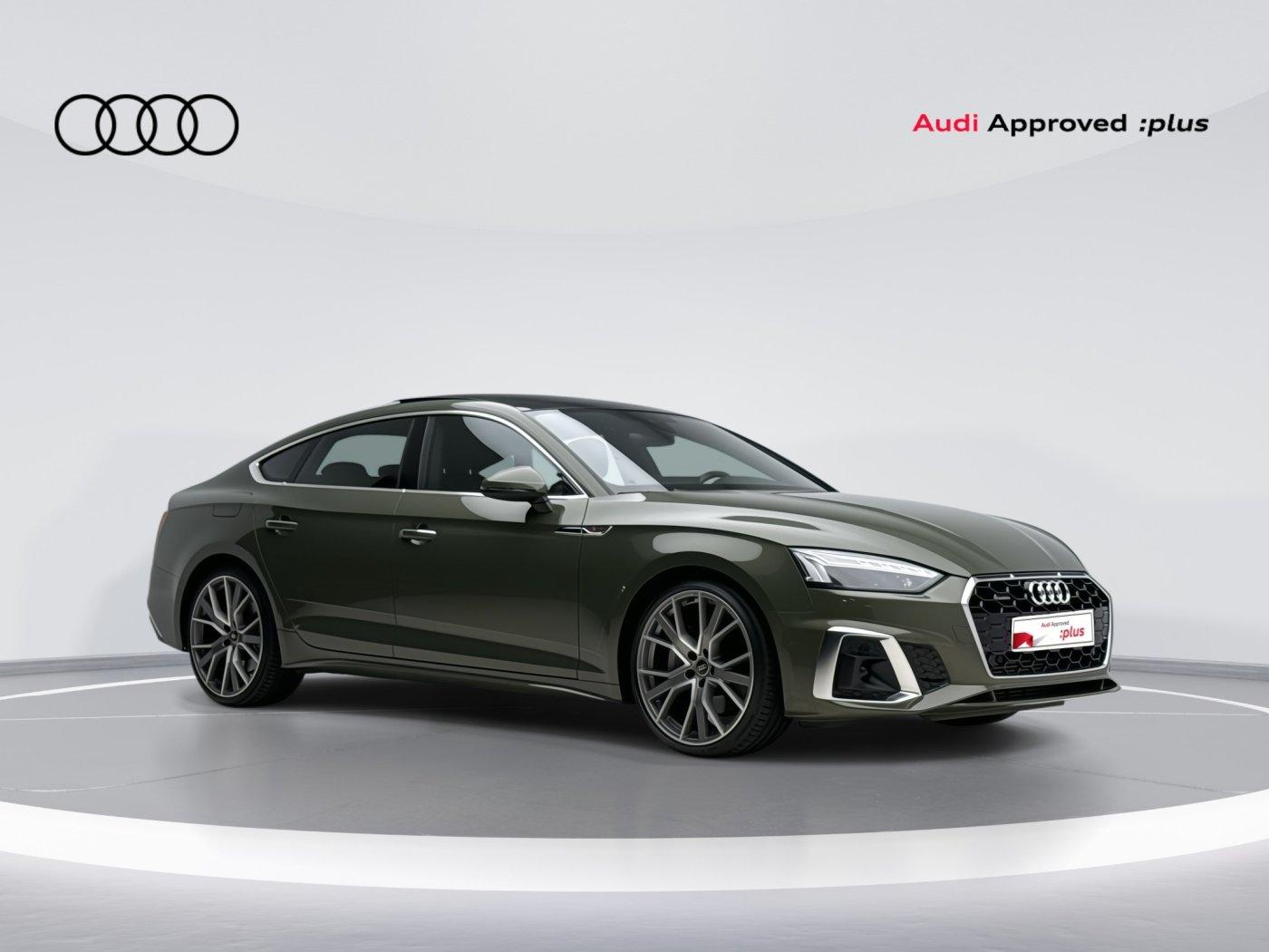Audi A5 Sportback 2023 | Green | Audi Approved :plus | Dubai