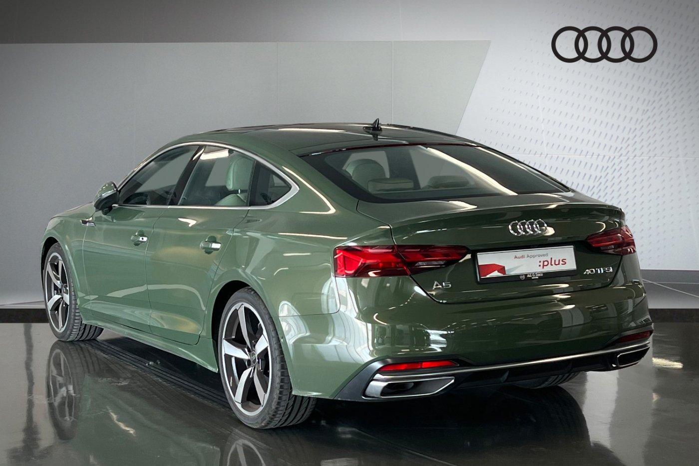 Audi A5 Sportback 2023 | Green | Audi Approved :plus | Abu Dhabi