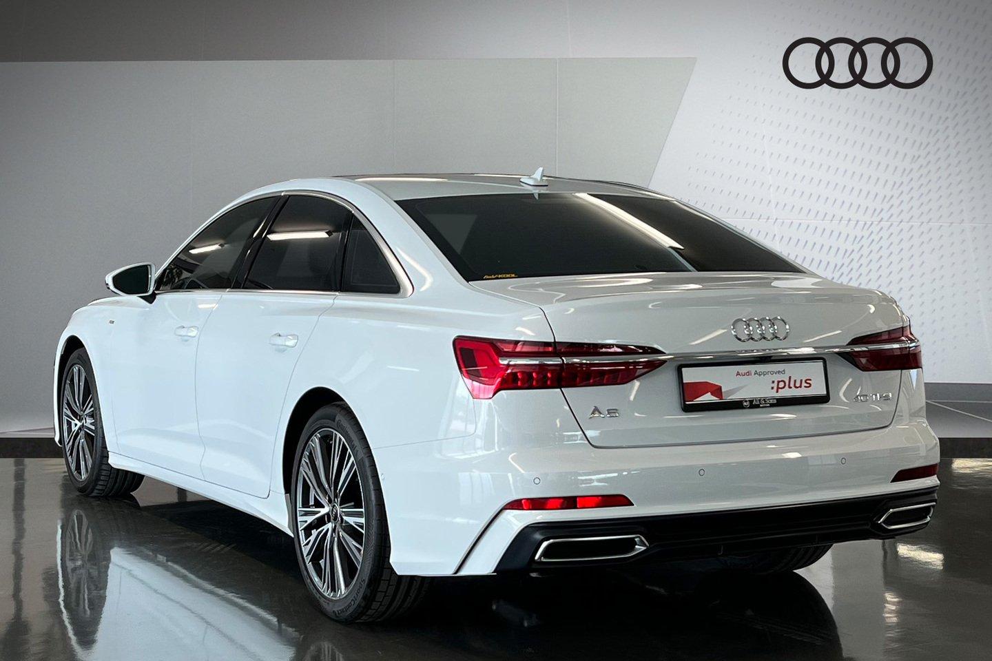 Audi A6 Sedan 2023 | White | Audi Approved :plus | Abu Dhabi