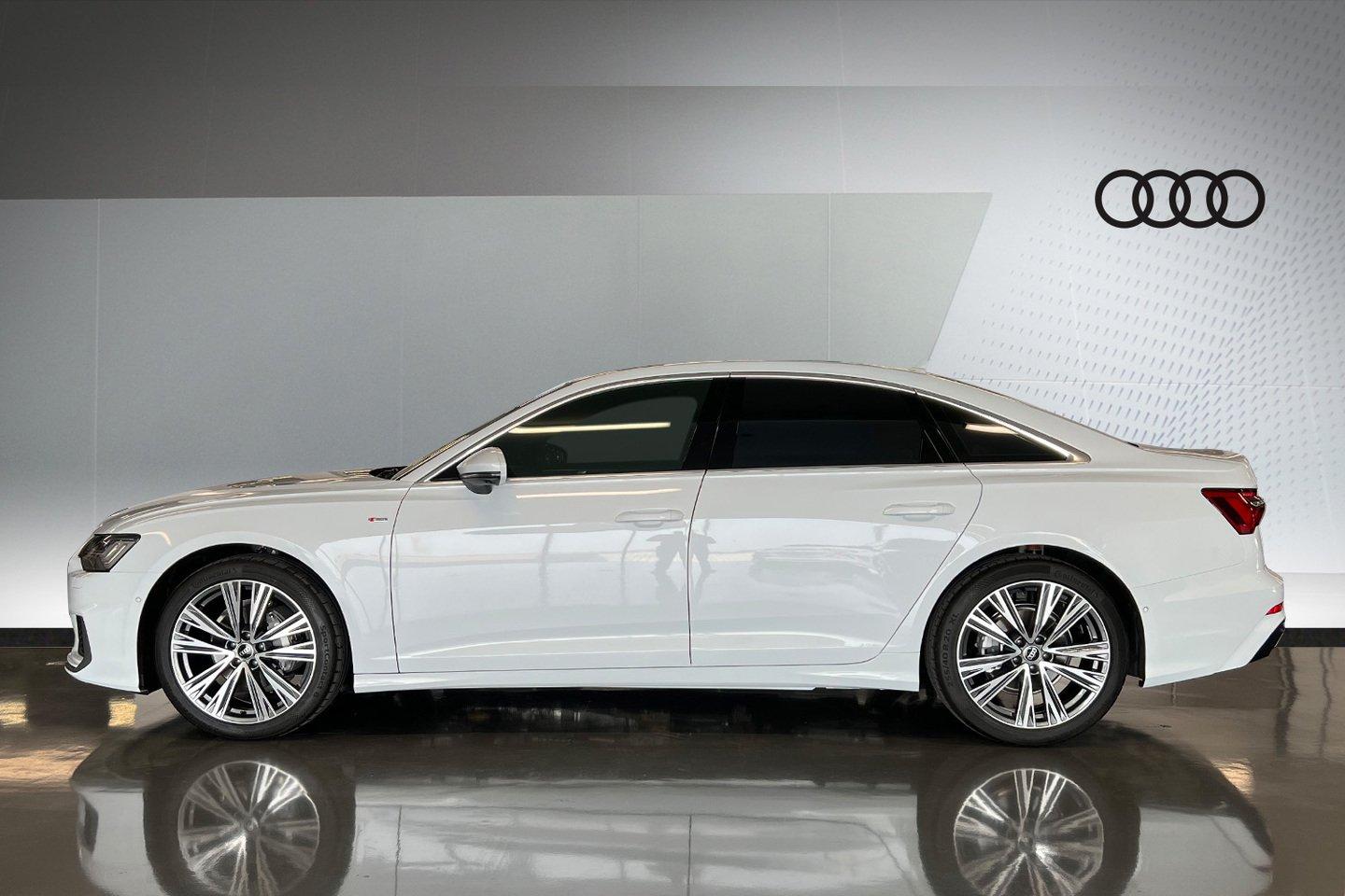 Audi A6 Sedan 2023 | White | Audi Approved :plus | Abu Dhabi