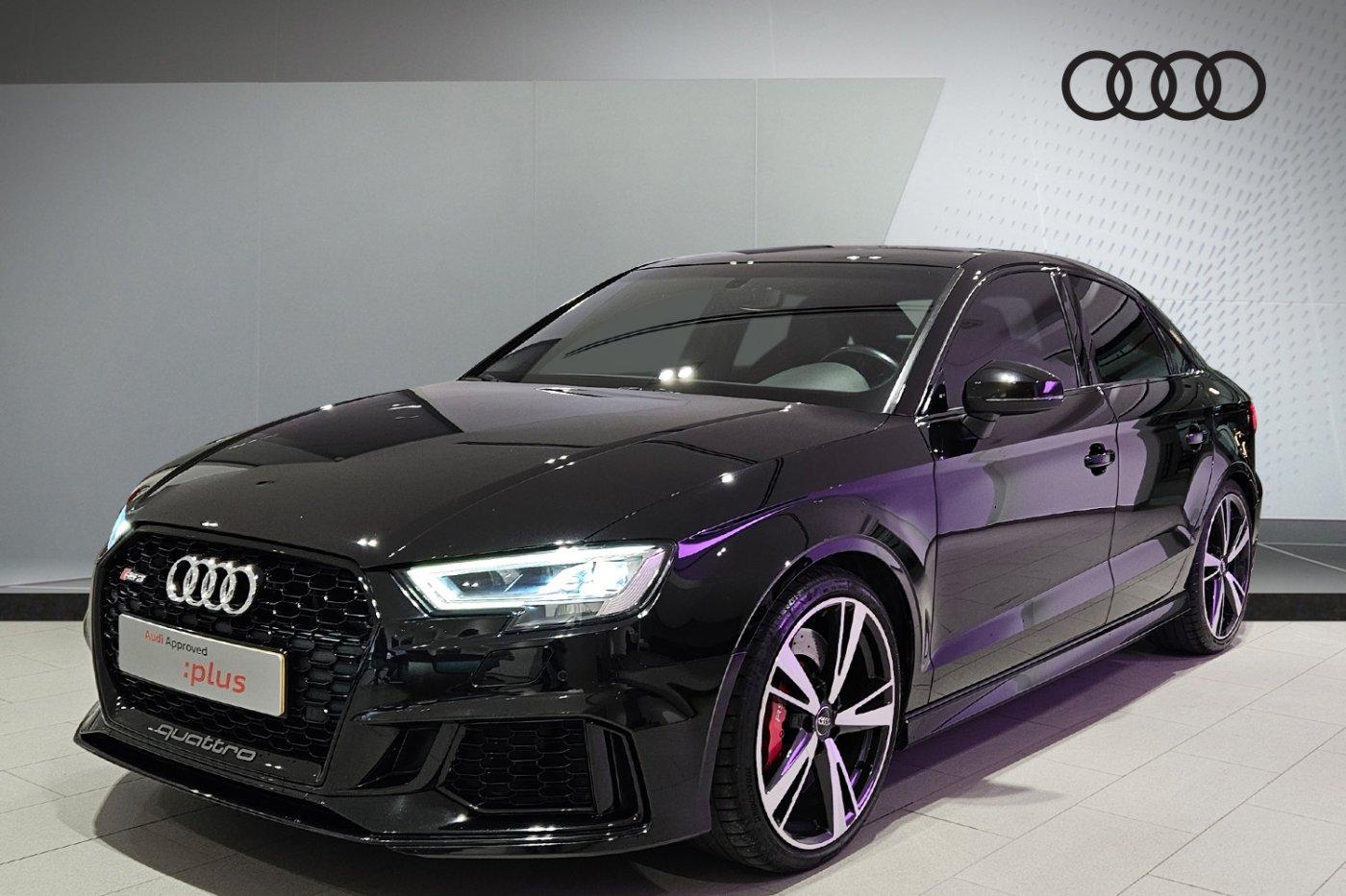 Audi RS 3 Sedan 2017 | Black | Audi Approved :plus | Oman