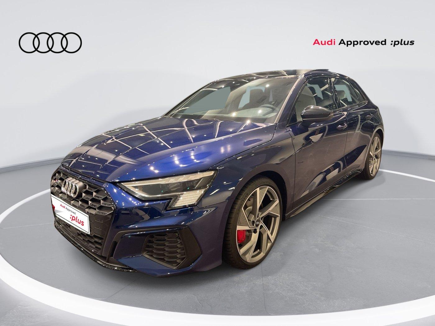 Audi S3 Sportback 2024 | Blue | Audi Approved :plus | Saudi Arabia
