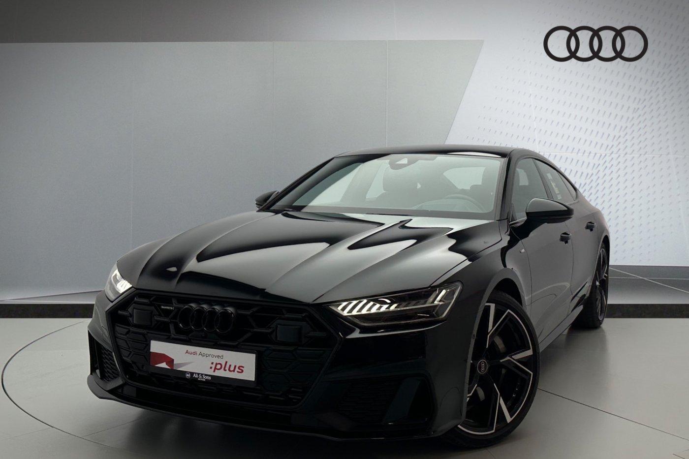 Audi A7 2024 | Black | Audi Approved :plus | Abu Dhabi