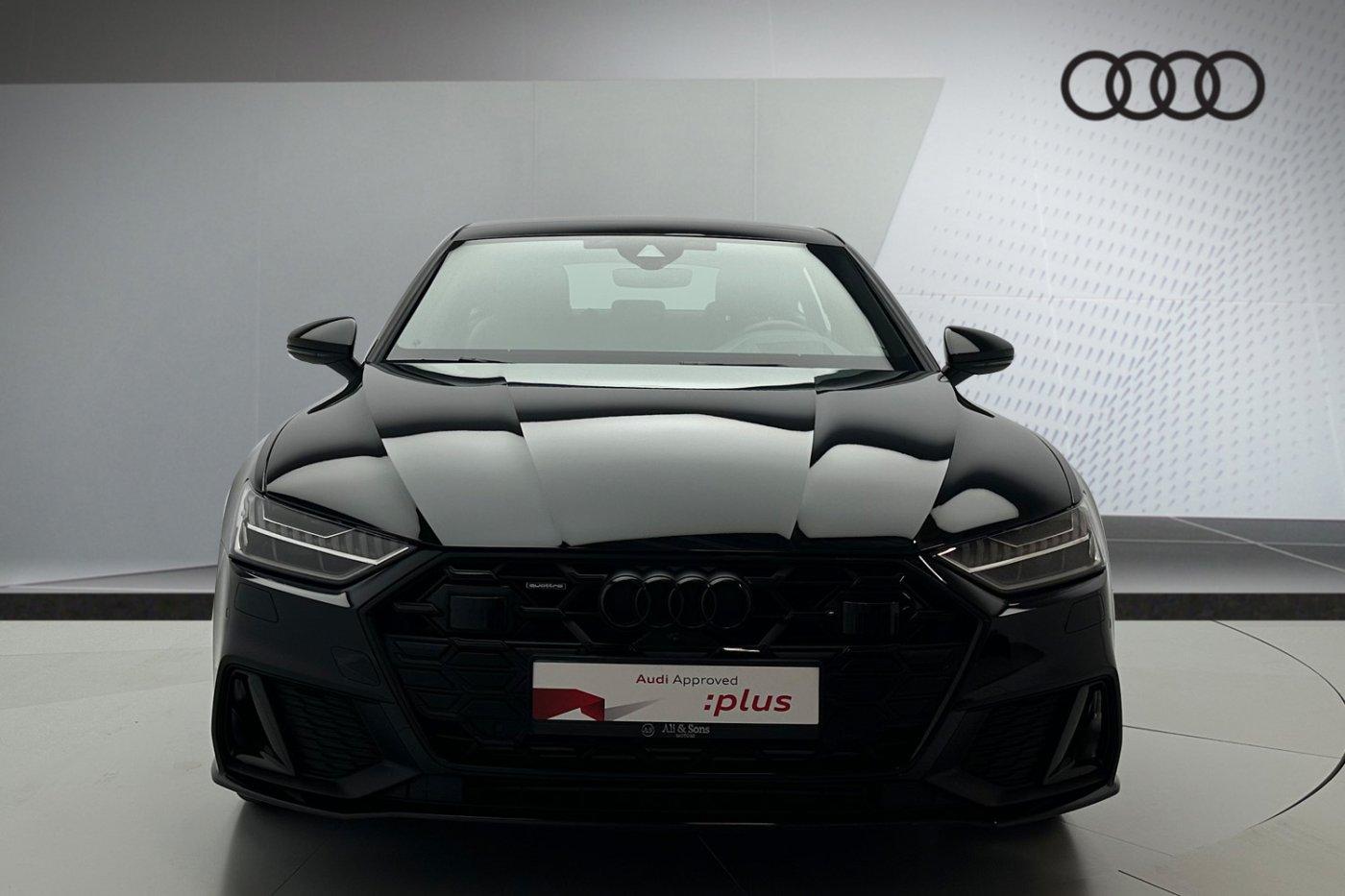 Audi A7 2024 | Black | Audi Approved :plus | Abu Dhabi
