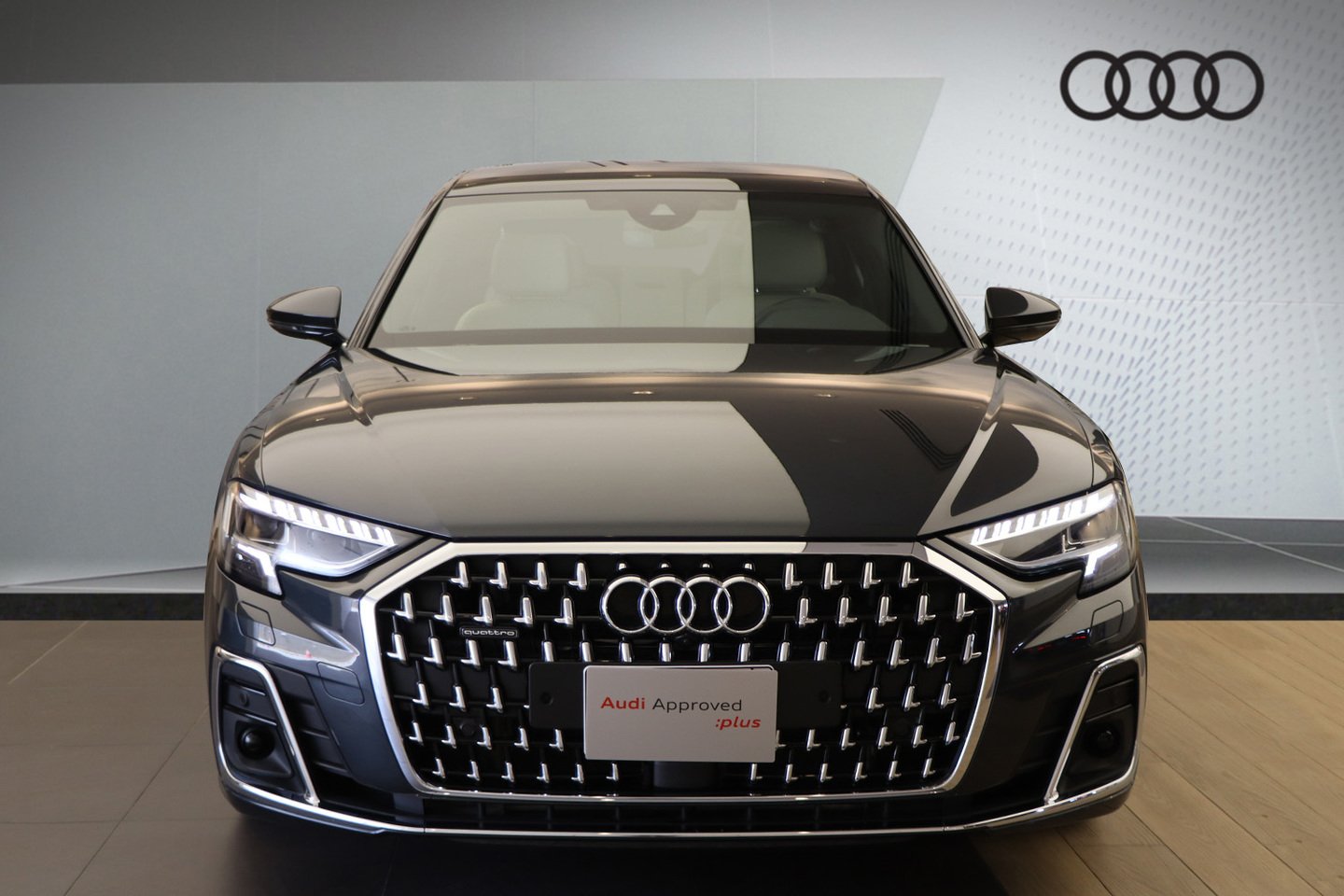 Audi A8 L 2023 | Gray | Audi Approved :plus | Saudi Arabia