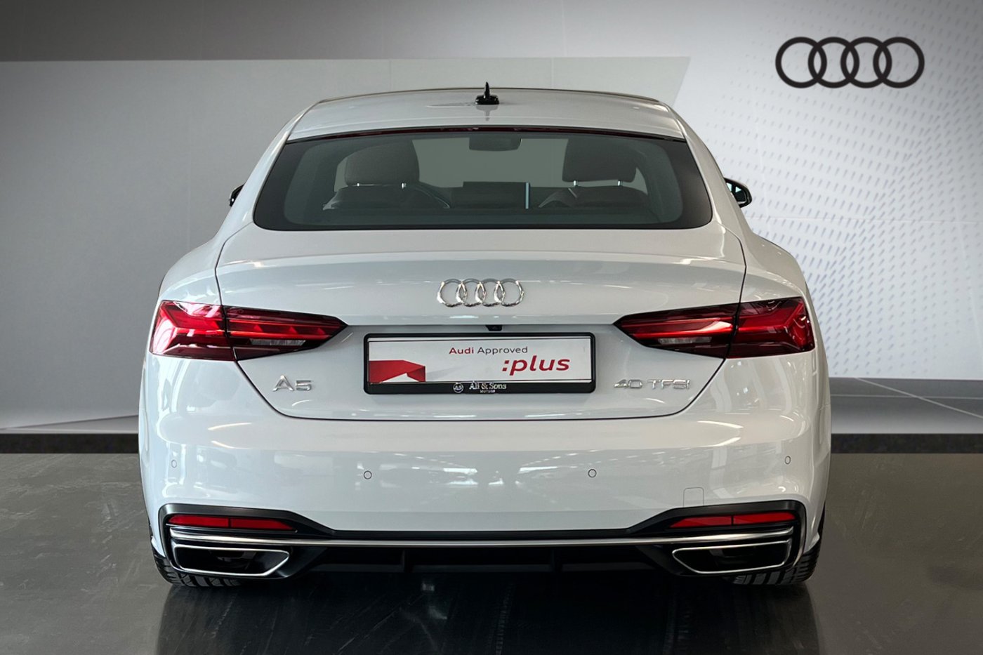Audi A5 Sportback 2024 | White | Audi Approved :plus | Abu Dhabi