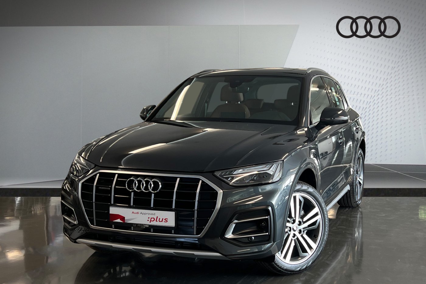 Audi Q5 2024 | Gray | Audi Approved :plus | Abu Dhabi
